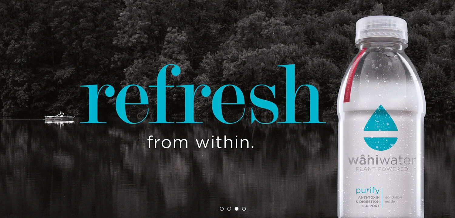 Wahi Water Branding & Package Design — ULTRA CREATIVE, INC.