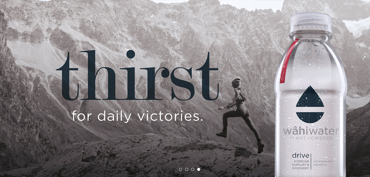 Wahi Water Branding & Package Design — ULTRA CREATIVE, INC.