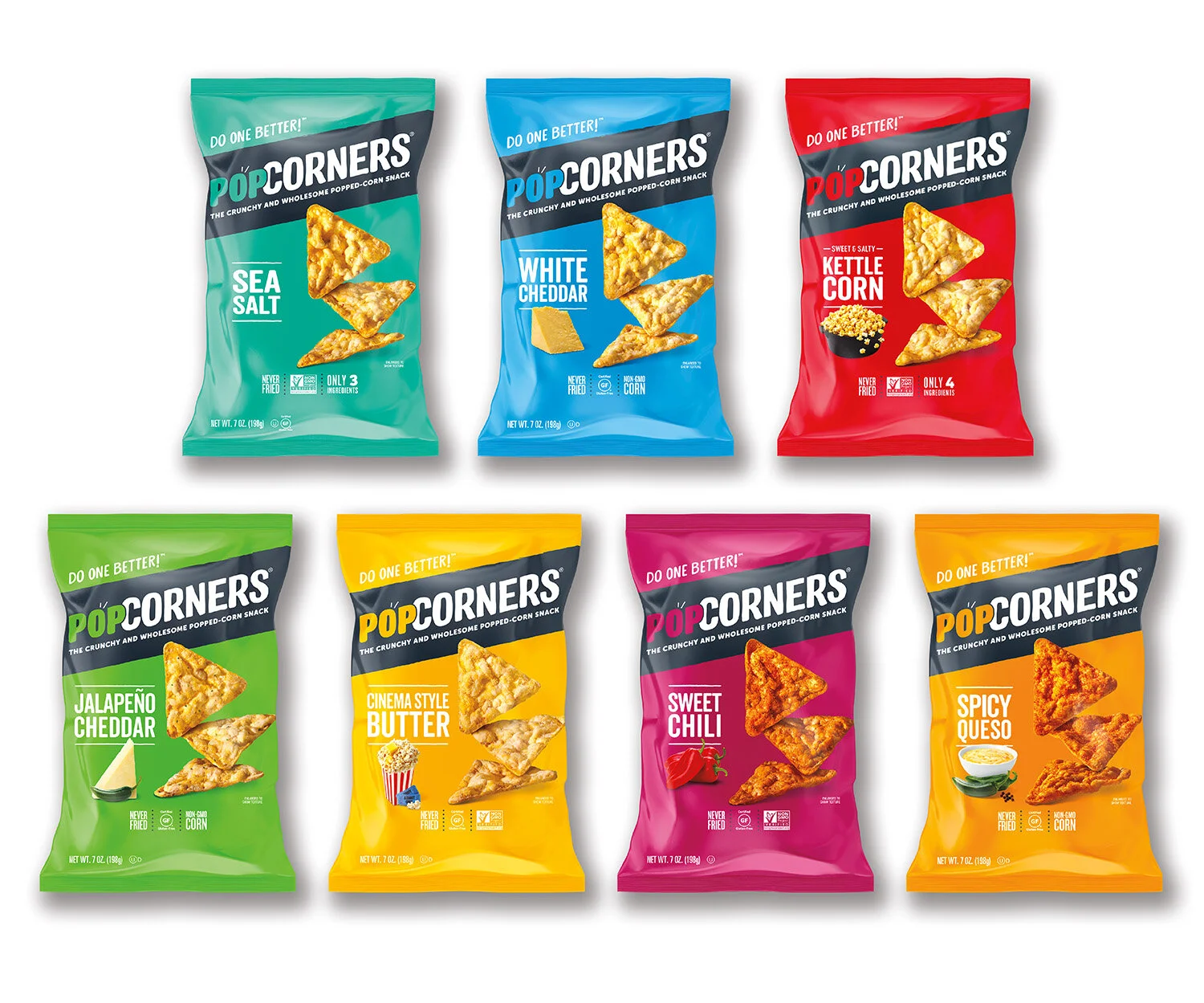 PopCorners brand repositioning and package redesign — ULTRA CREATIVE, INC.