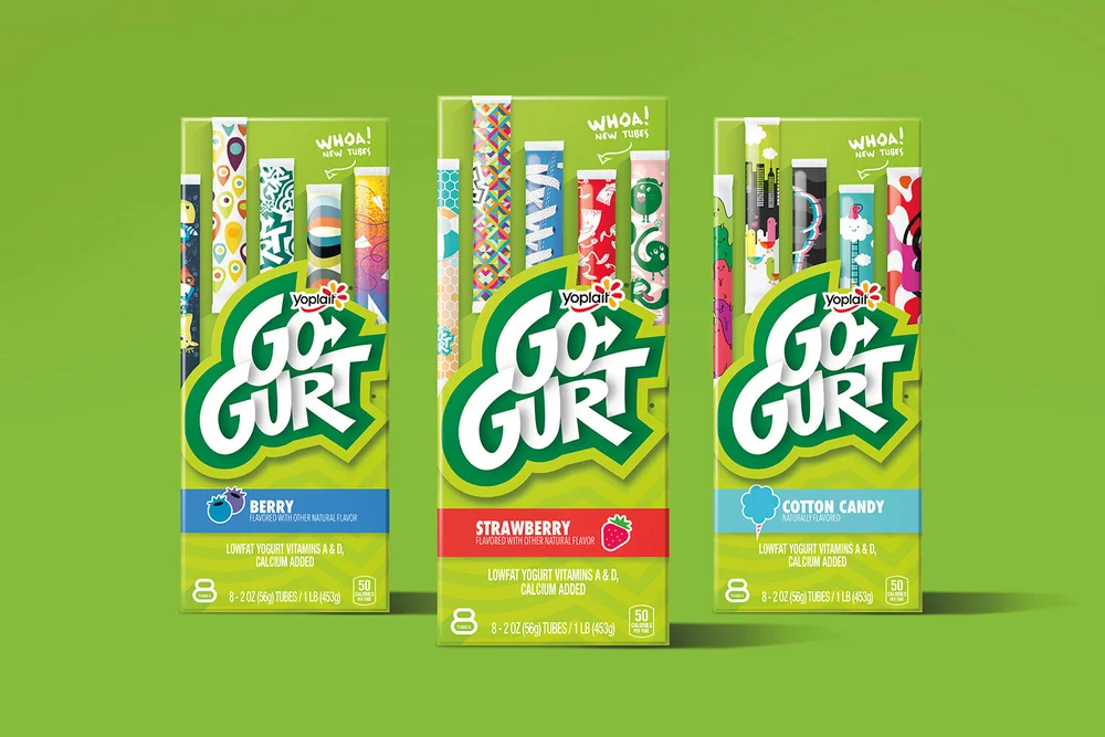 Go-GURT package design refresh & 240 unique tube designs — ULTRA ...