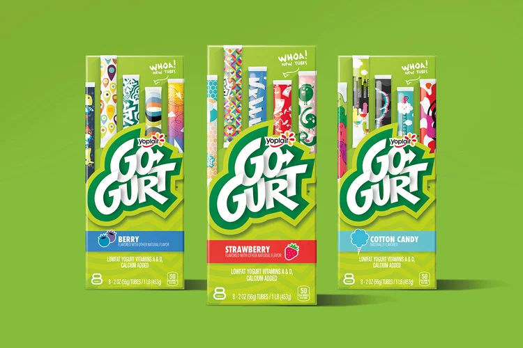 Go-GURT package design refresh & 240 unique tube designs — ULTRA ...