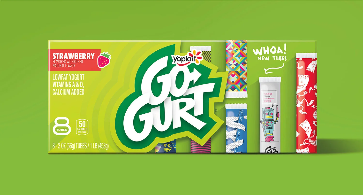 Go-GURT package design refresh & 240 unique tube designs — ULTRA ...