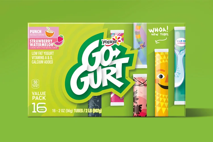 Go-GURT package design refresh & 240 unique tube designs — ULTRA ...