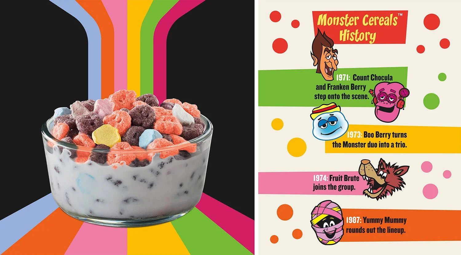 Monsters Cereal Monster Mash Package Design — ULTRA CREATIVE, INC.