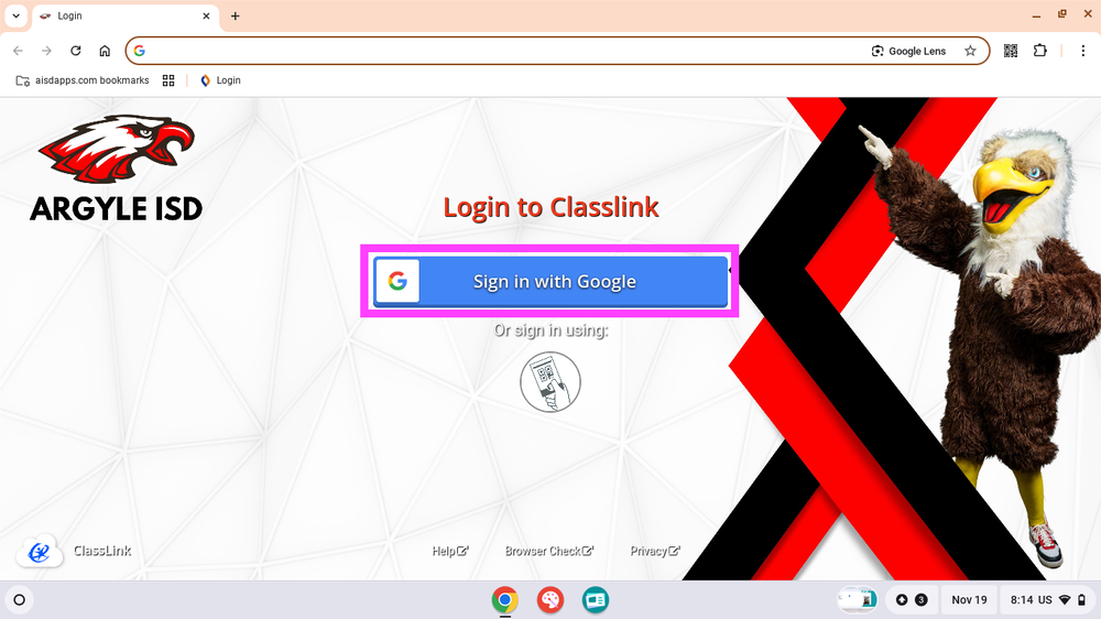 Classlink Quick Card Creation — AISDIT