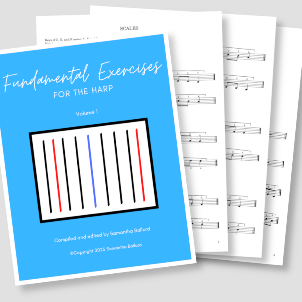 Fundamental Exercises For The Harp — Samantha Ballard