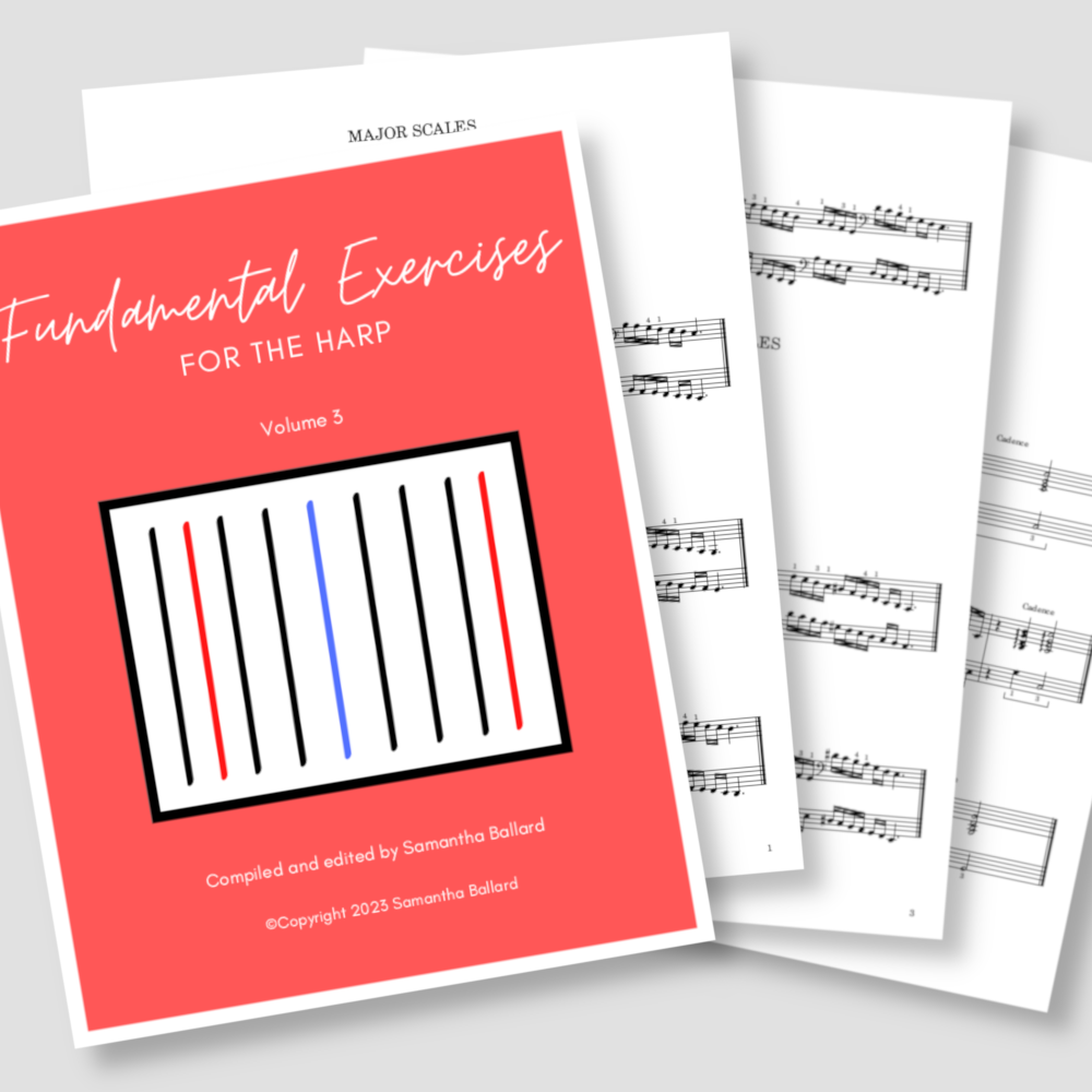 Fundamental Exercises For The Harp — Samantha Ballard