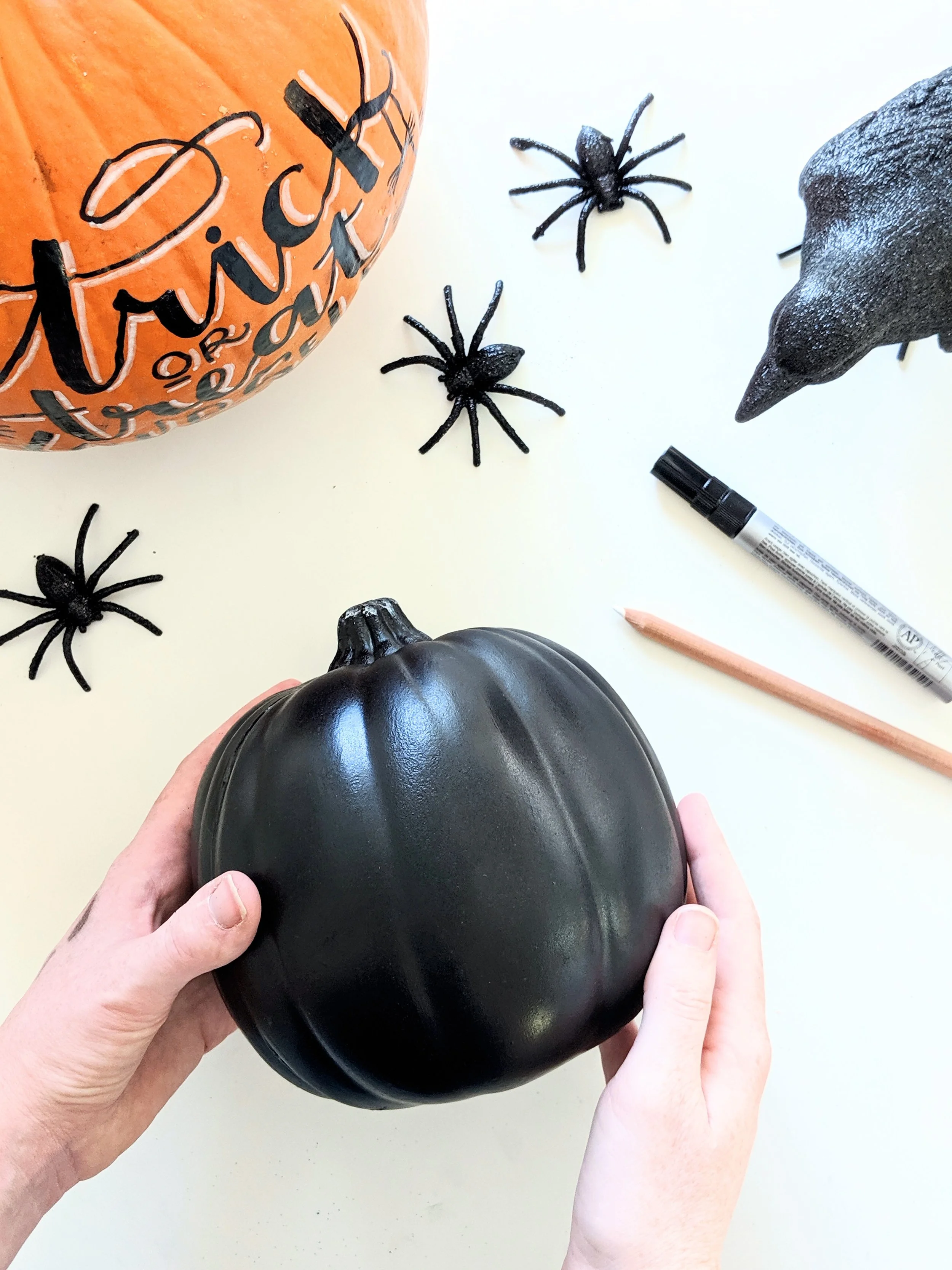 #Throwback: How to Create a Calligraphy Pumpkin — Hoopla! Letters