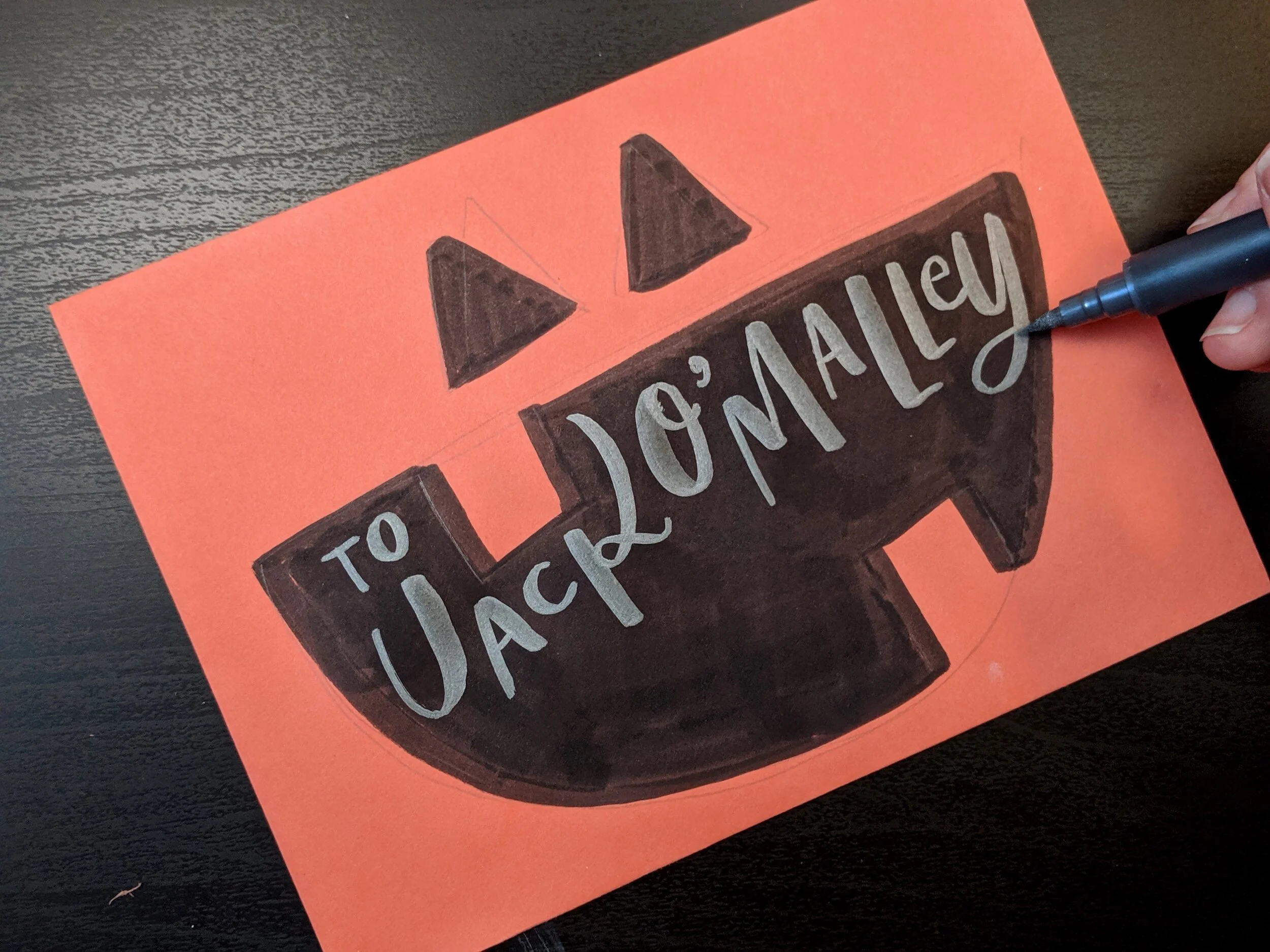 DIY Spooky Mail Art Envelopes for Halloween — Hoopla! Letters