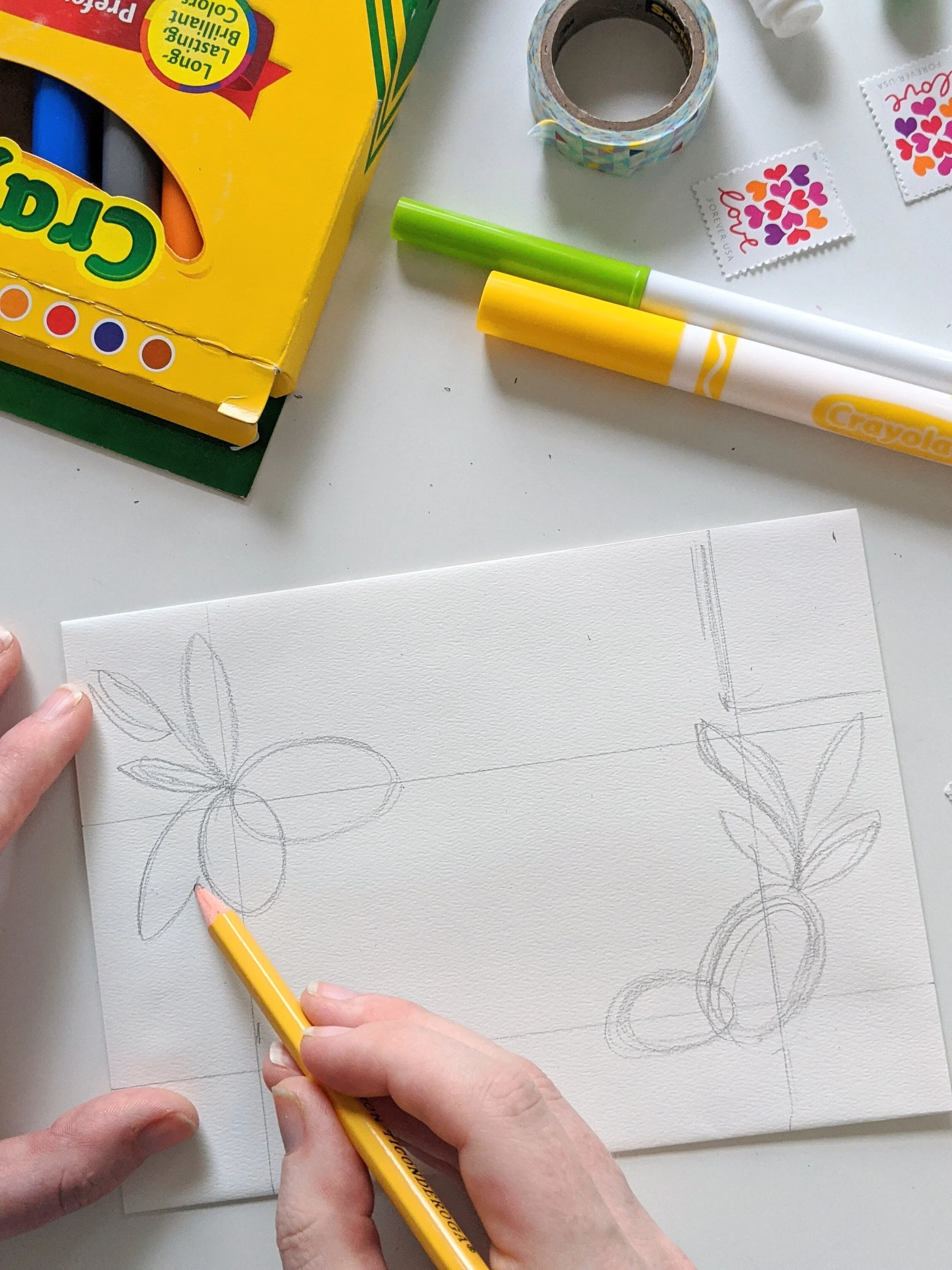 Send Some Sunshine! 3 Spring Mail Art Tutorials — Hoopla! Letters