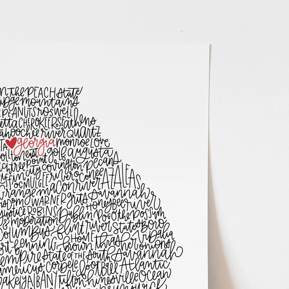 Georgian Calligraphy