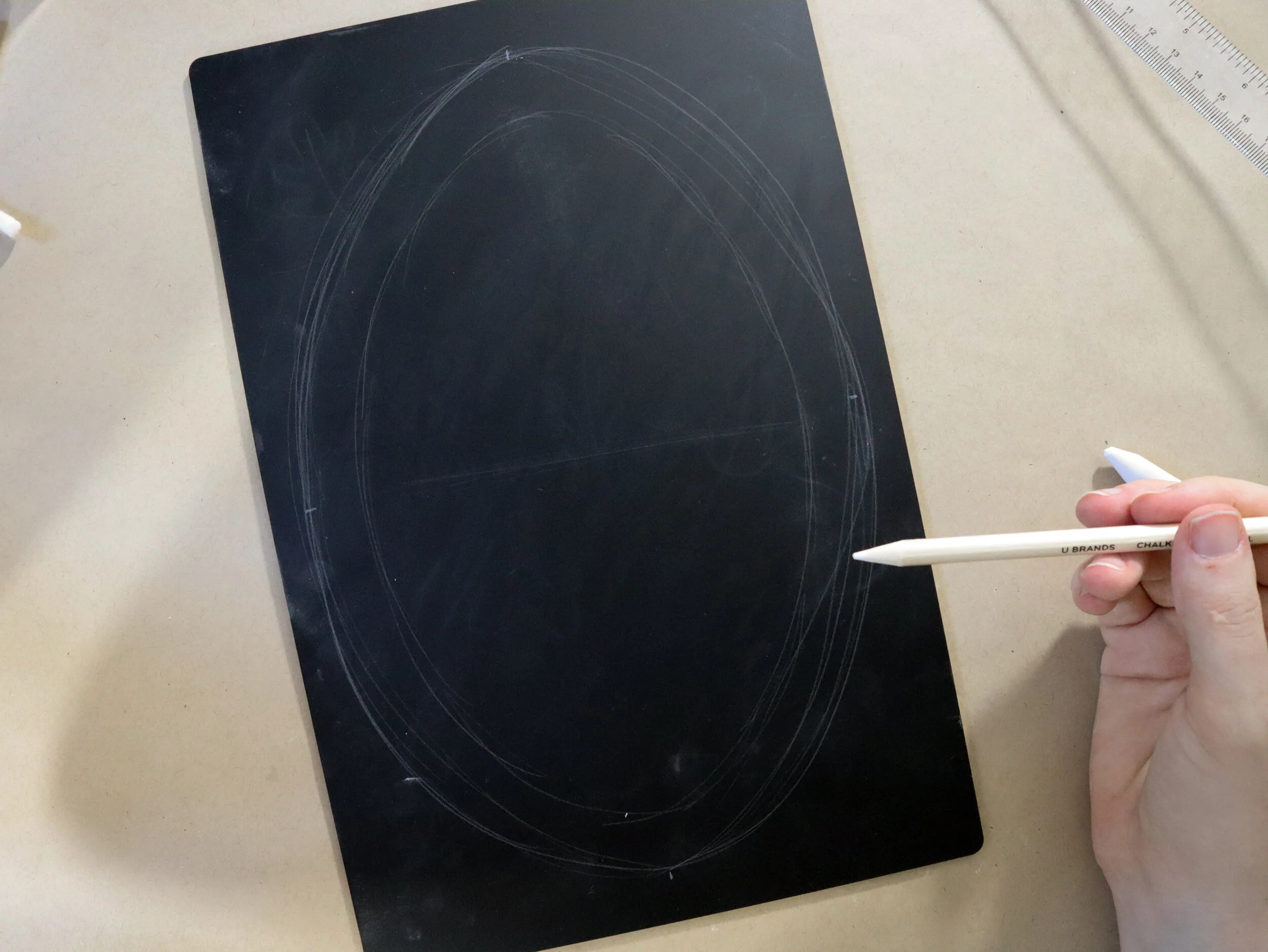 TUTORIAL: Thanksgiving Doodle Wreath Chalkboard — Hoopla! Letters