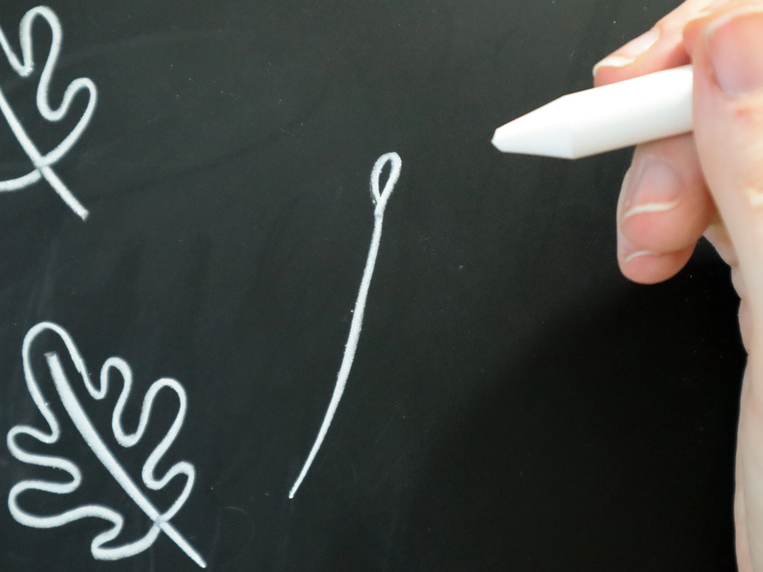 TUTORIAL: Thanksgiving Doodle Wreath Chalkboard — Hoopla! Letters