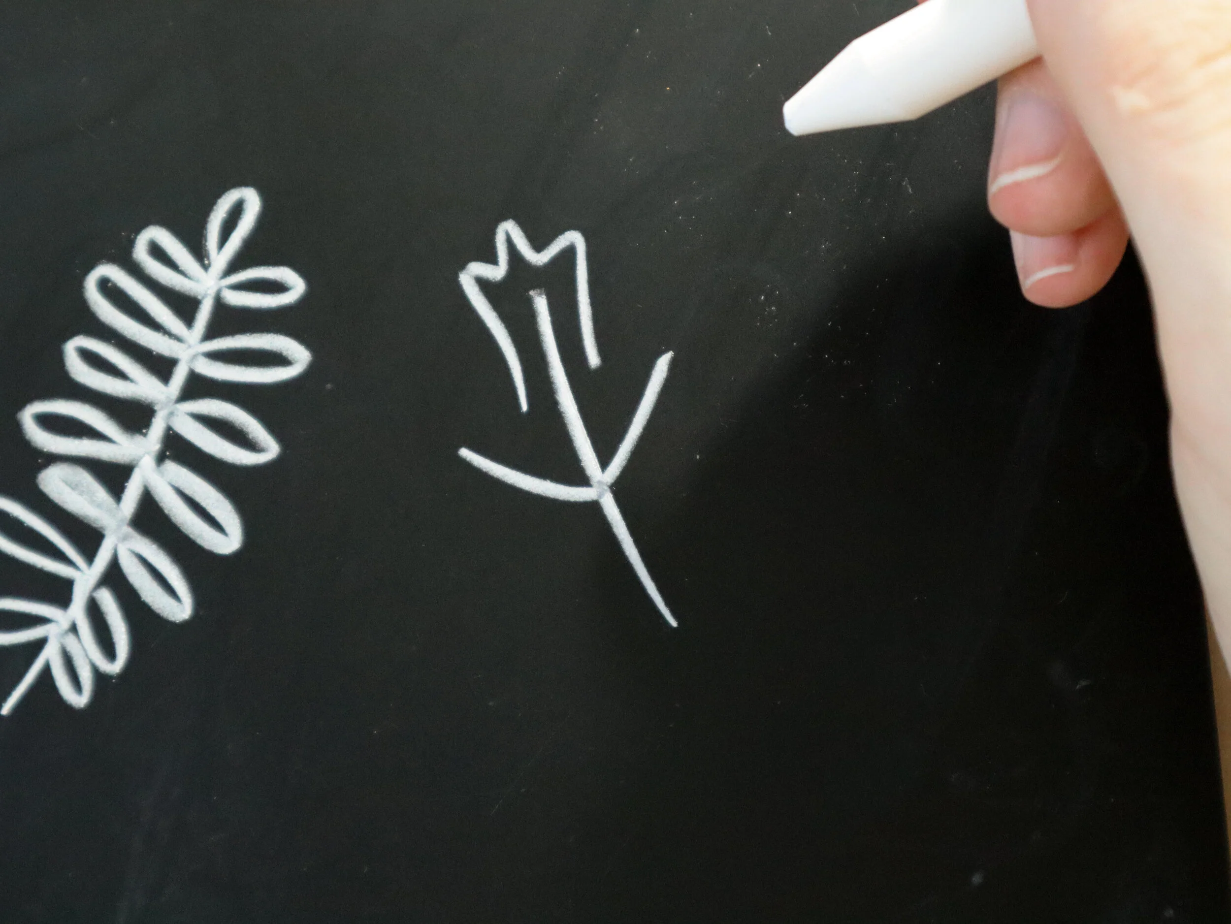 TUTORIAL: Thanksgiving Doodle Wreath Chalkboard — Hoopla! Letters