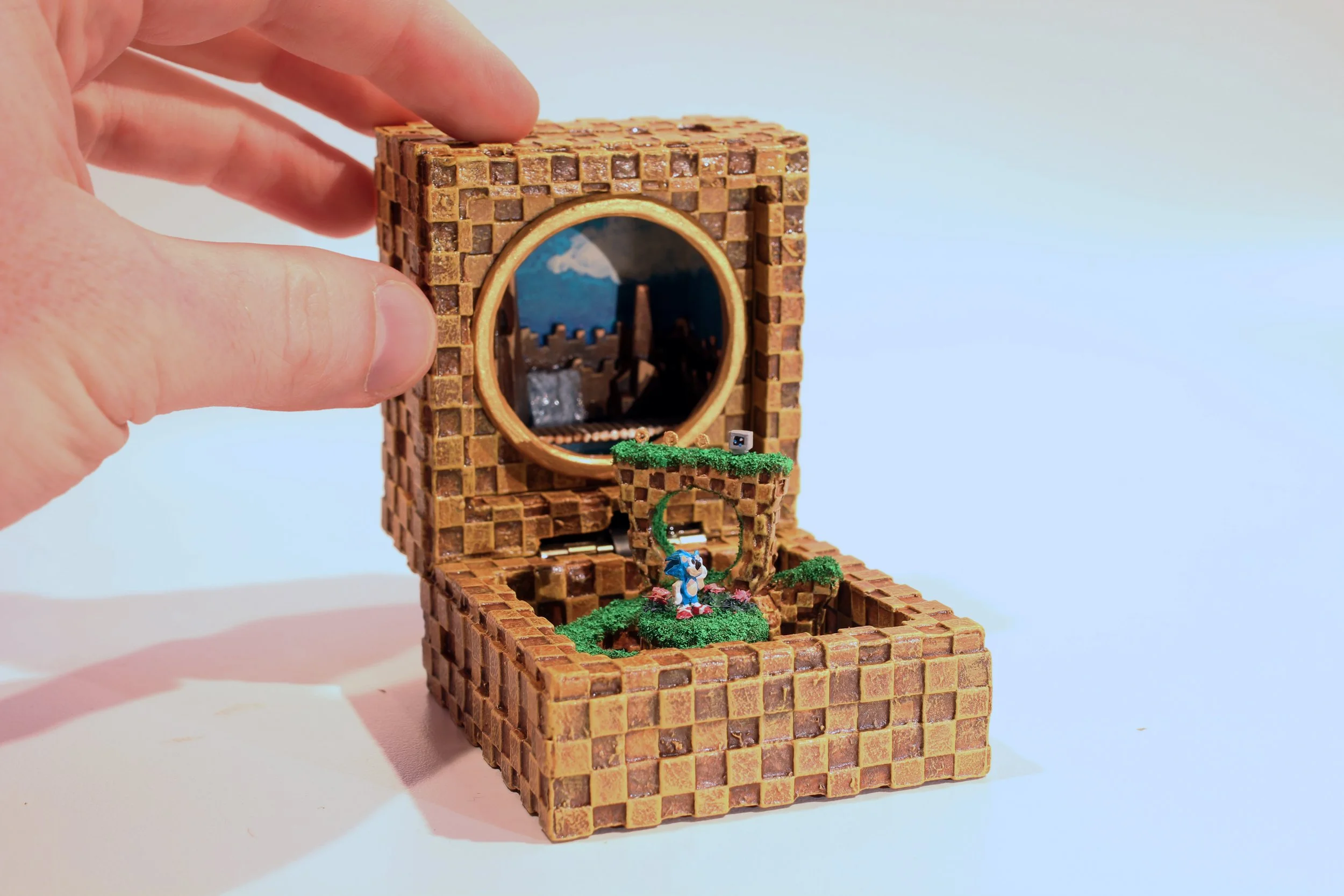 Sonic in the Green Hills Zone (in a Ring Box) — Sky Burkson