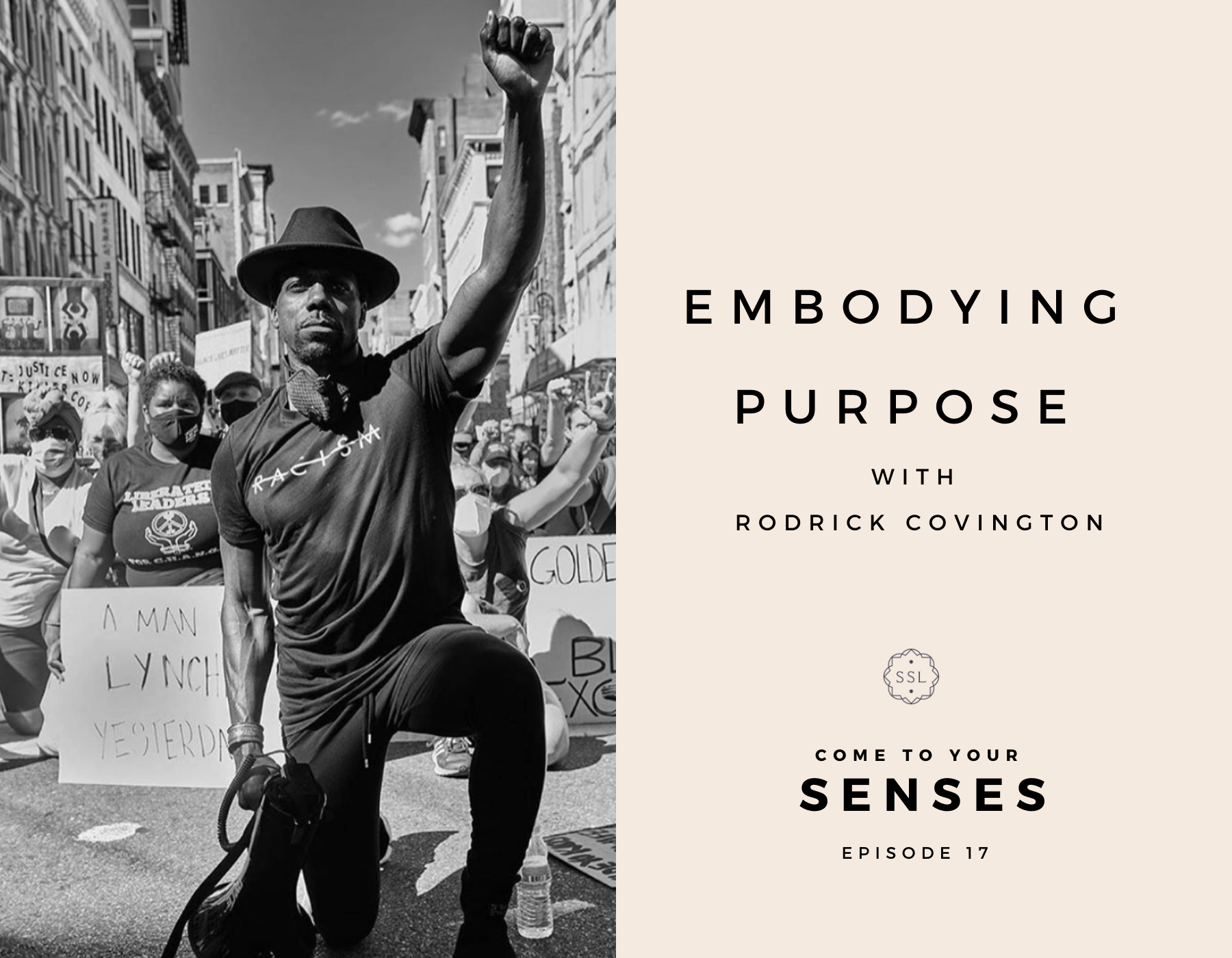 Episode 17 - Embodying Purpose with Rodrick Covington — MARY LOFGREN