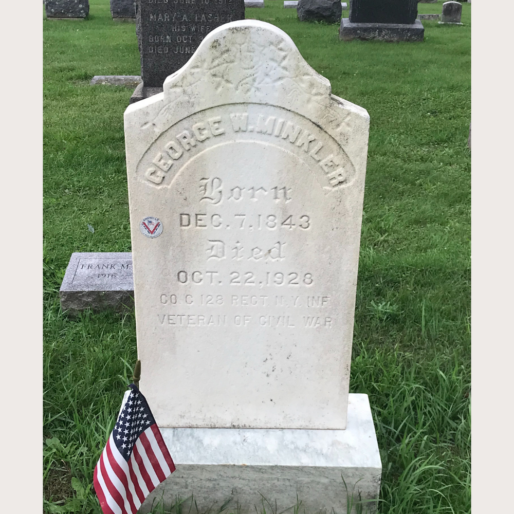 Cemetery Crawl - George W. Minkler — Historic Red Hook