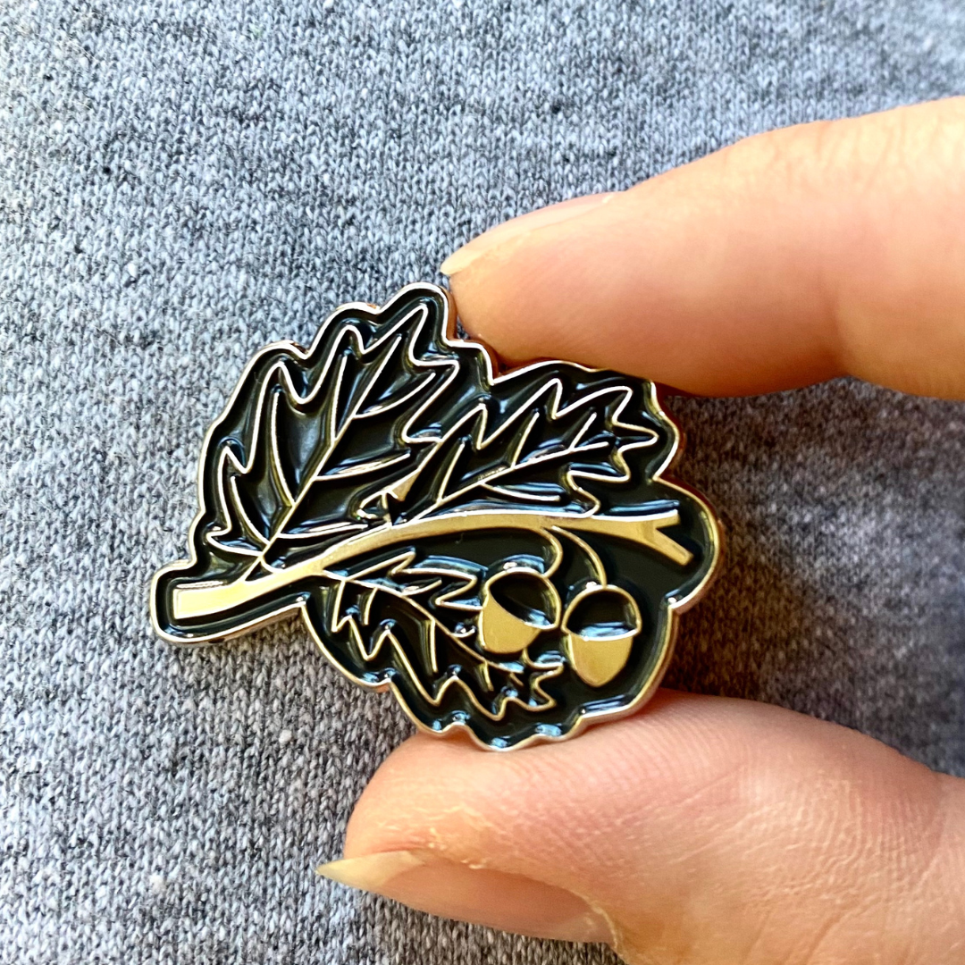 Cemetery Crawl Enamel Pin — Historic Red Hook