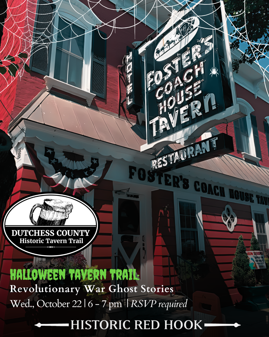Halloween Historic Tavern Trail at Foster's Coach House — Historic Red Hook