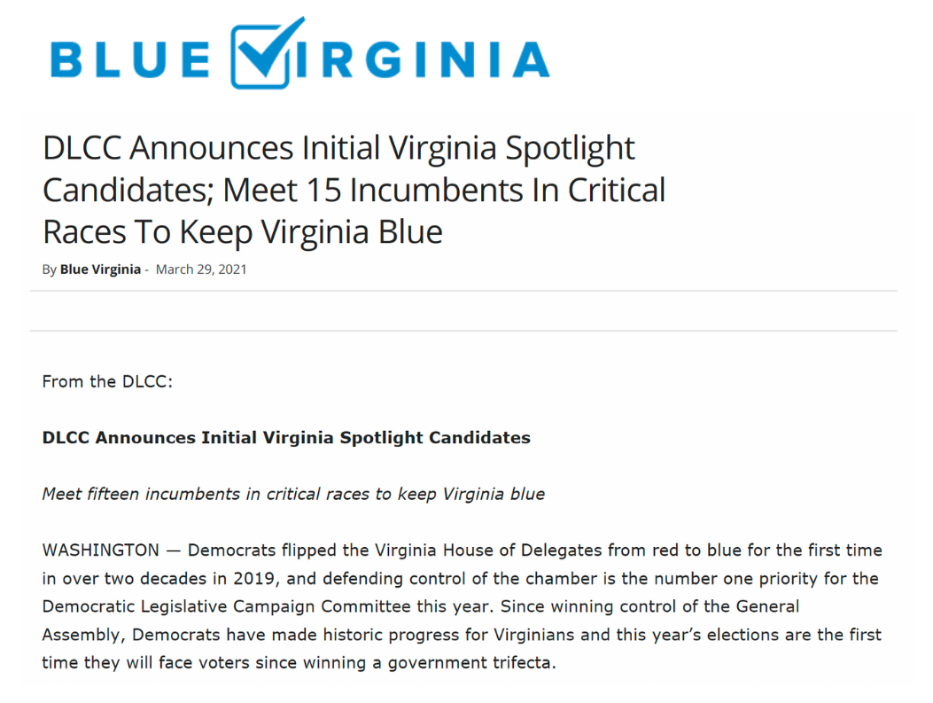 In the Media — Rodney Willett for Delegate