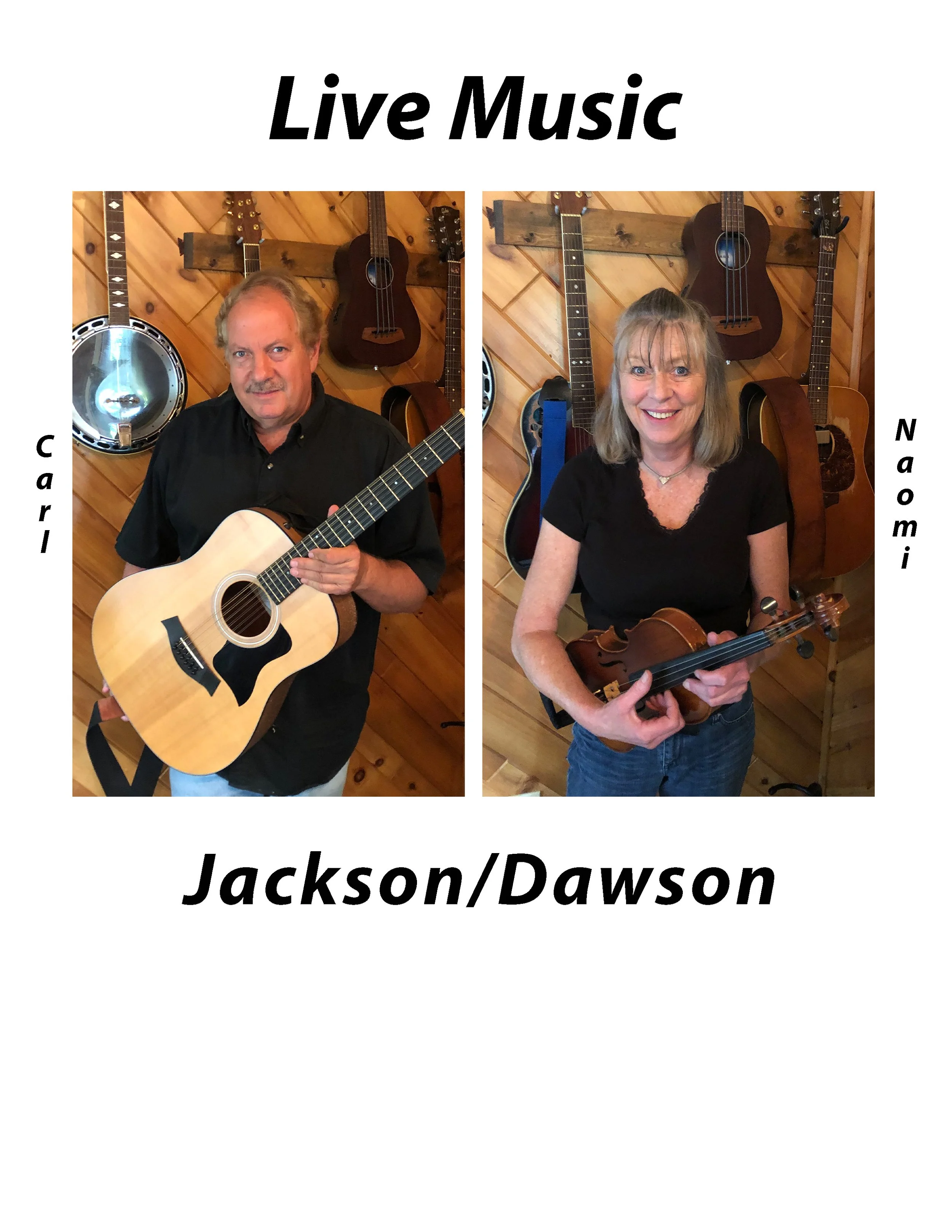 Booking/Contact/Flyers — Carl Jackson Music Wisconsin