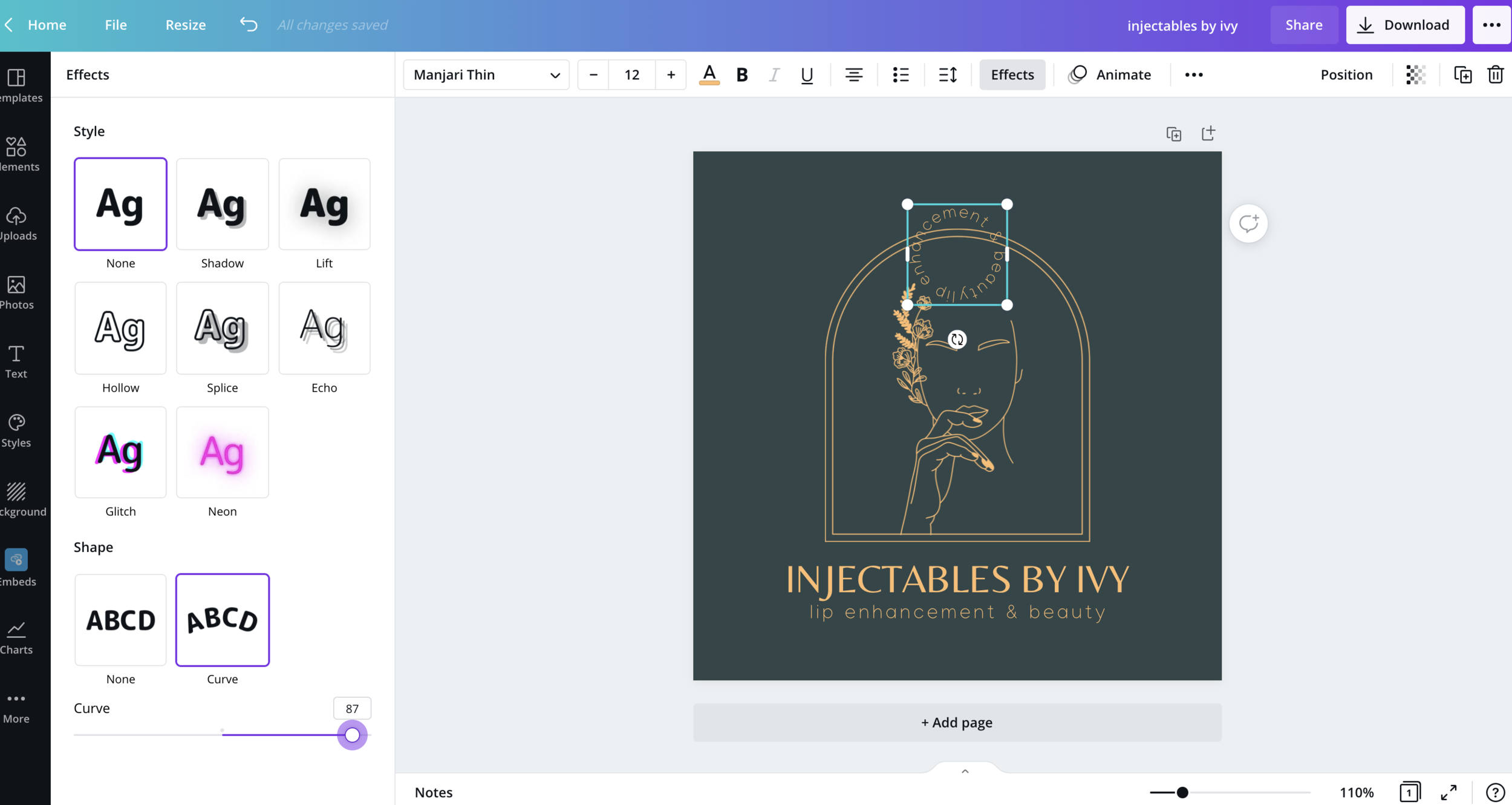 How To Easily Curve Text In Canva Simply Whyte Design how-to-easily-curve-text-in-canva-simply-whyte-design