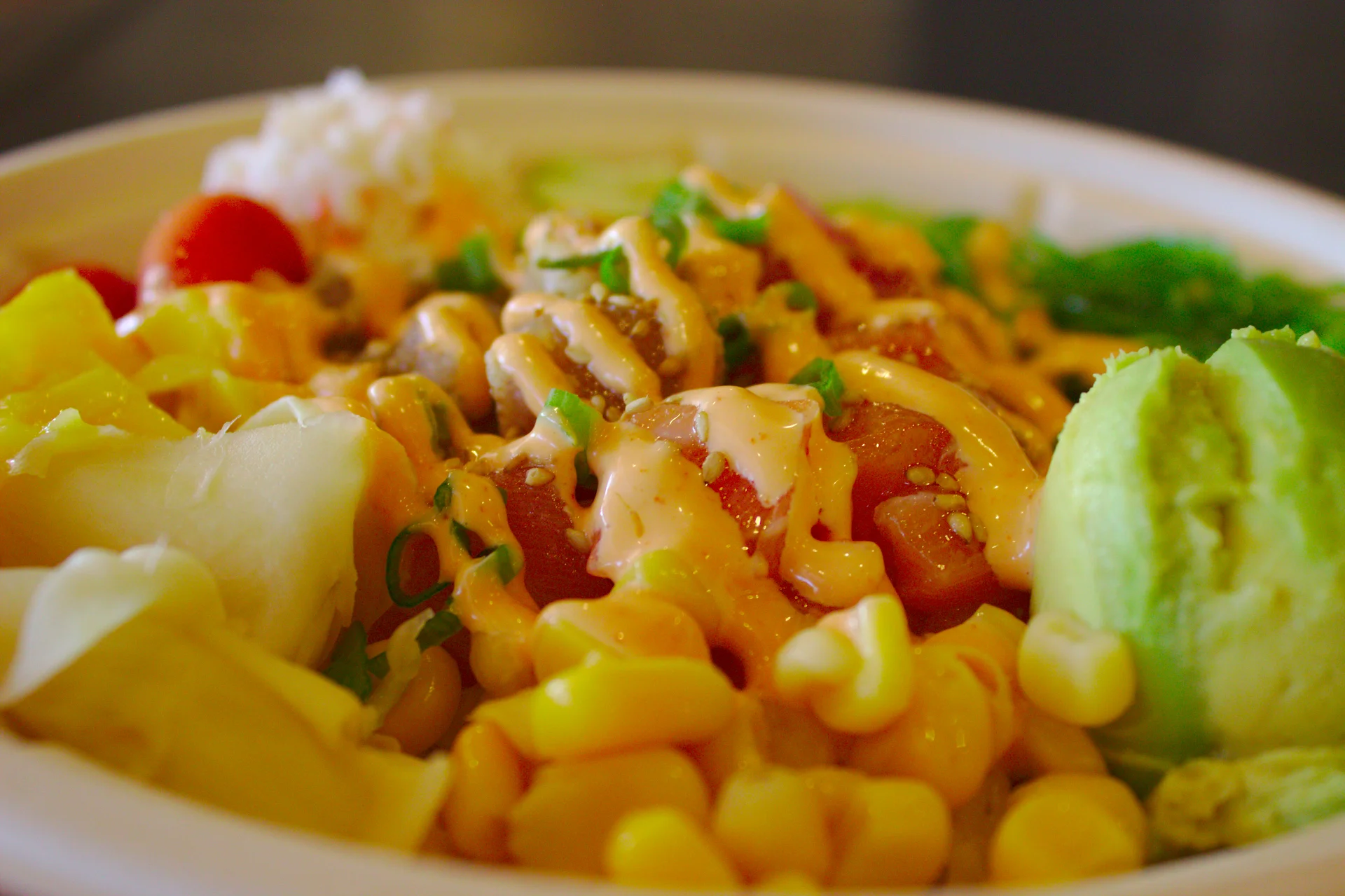 Menu - Newport Mesa — Poke Tiki