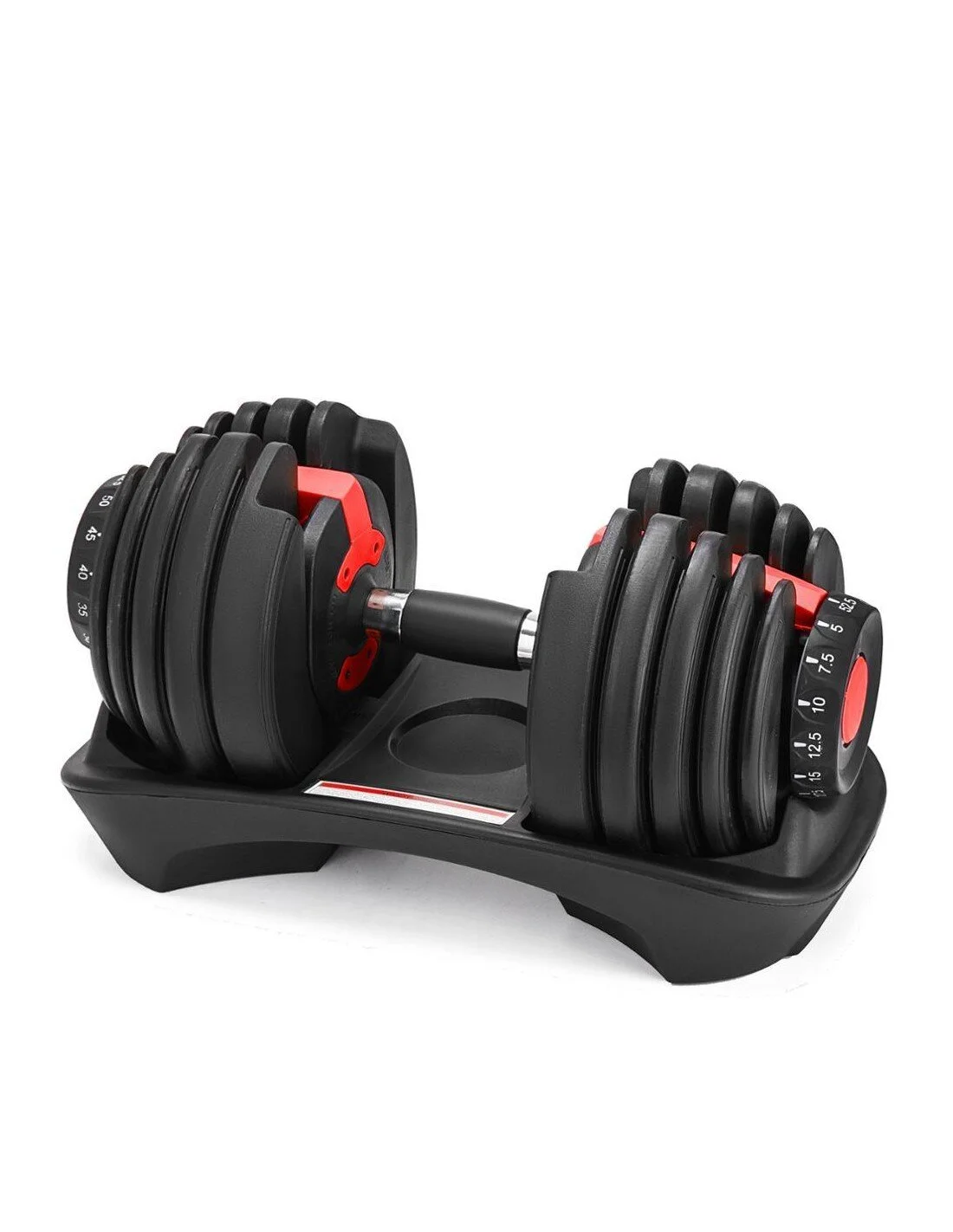 Stairmaster adjustable compact dumbbell set for light commercial studio ...