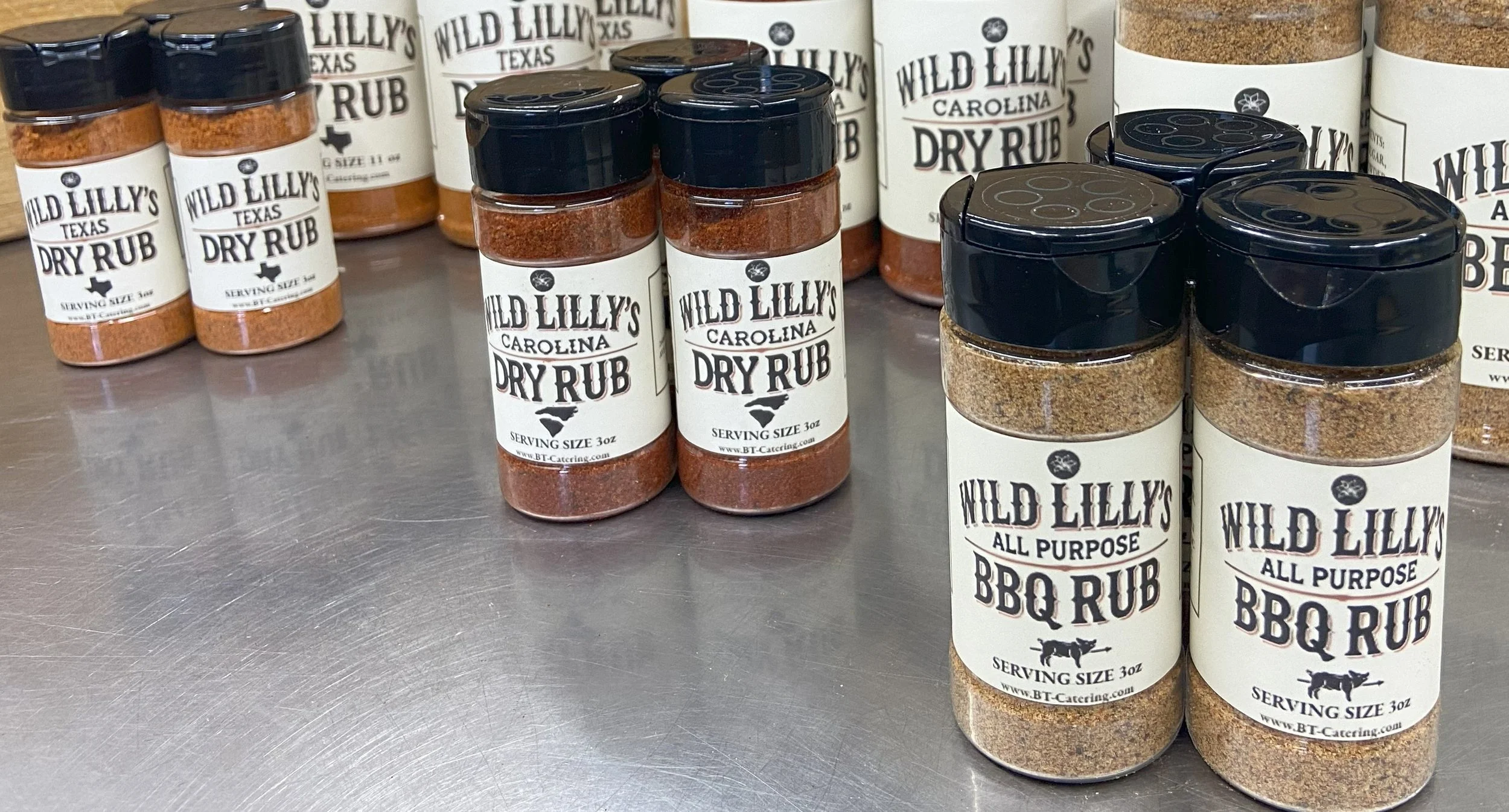 Wild Lilly's Ordering — B & T's Catering