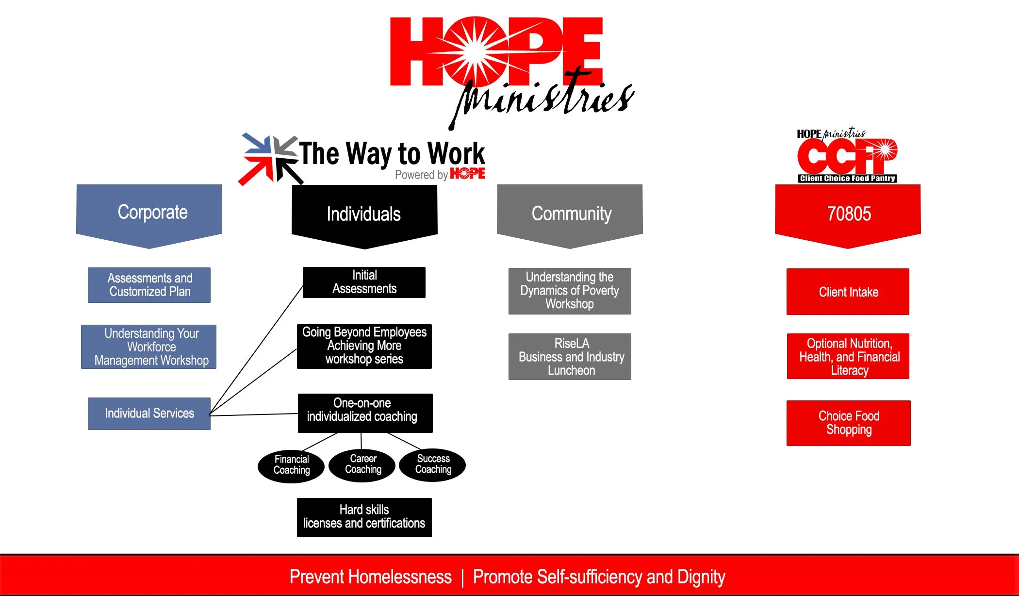 Logic Model — HOPE Ministries