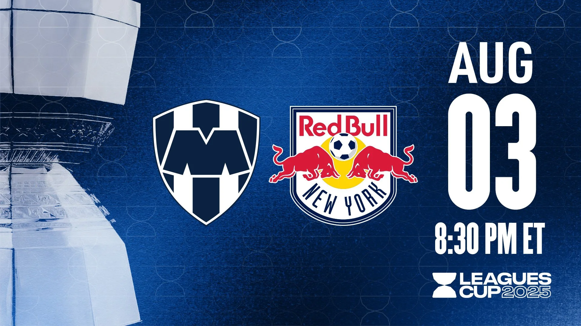 CF Monterrey vs. New York Red Bulls — Leagues Cup — TQL Stadium