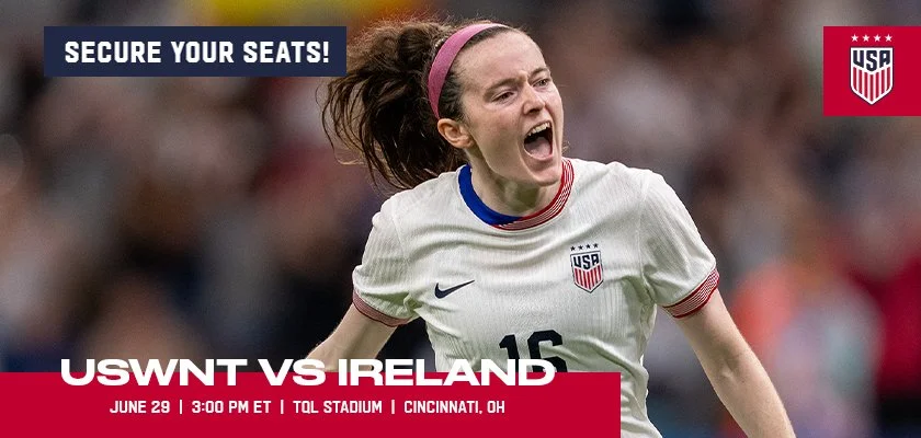 USWNT vs. Ireland — TQL Stadium
