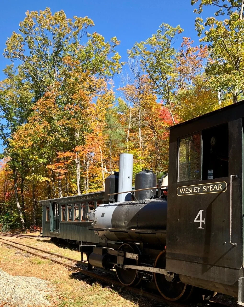 "All Aboard!" in Phillips — Maine Features