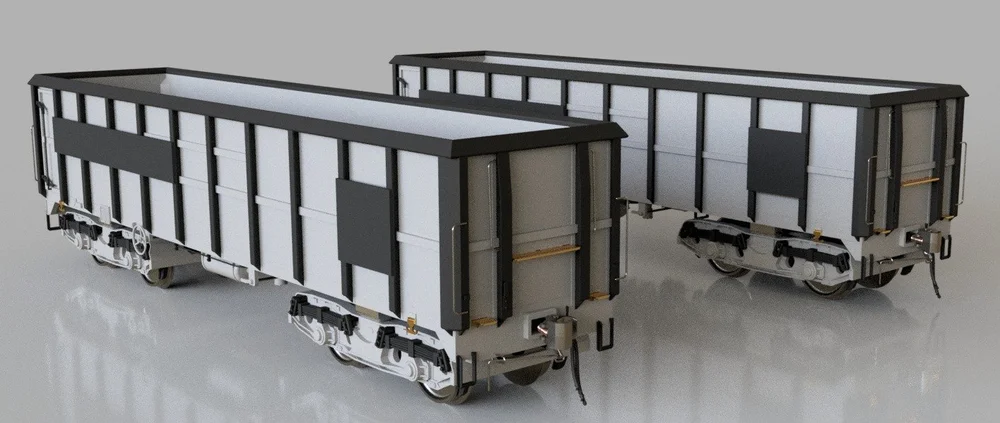 PHY/JYA BOGIE AGGREGATE OPEN BOX WAGON — Cavalex Models