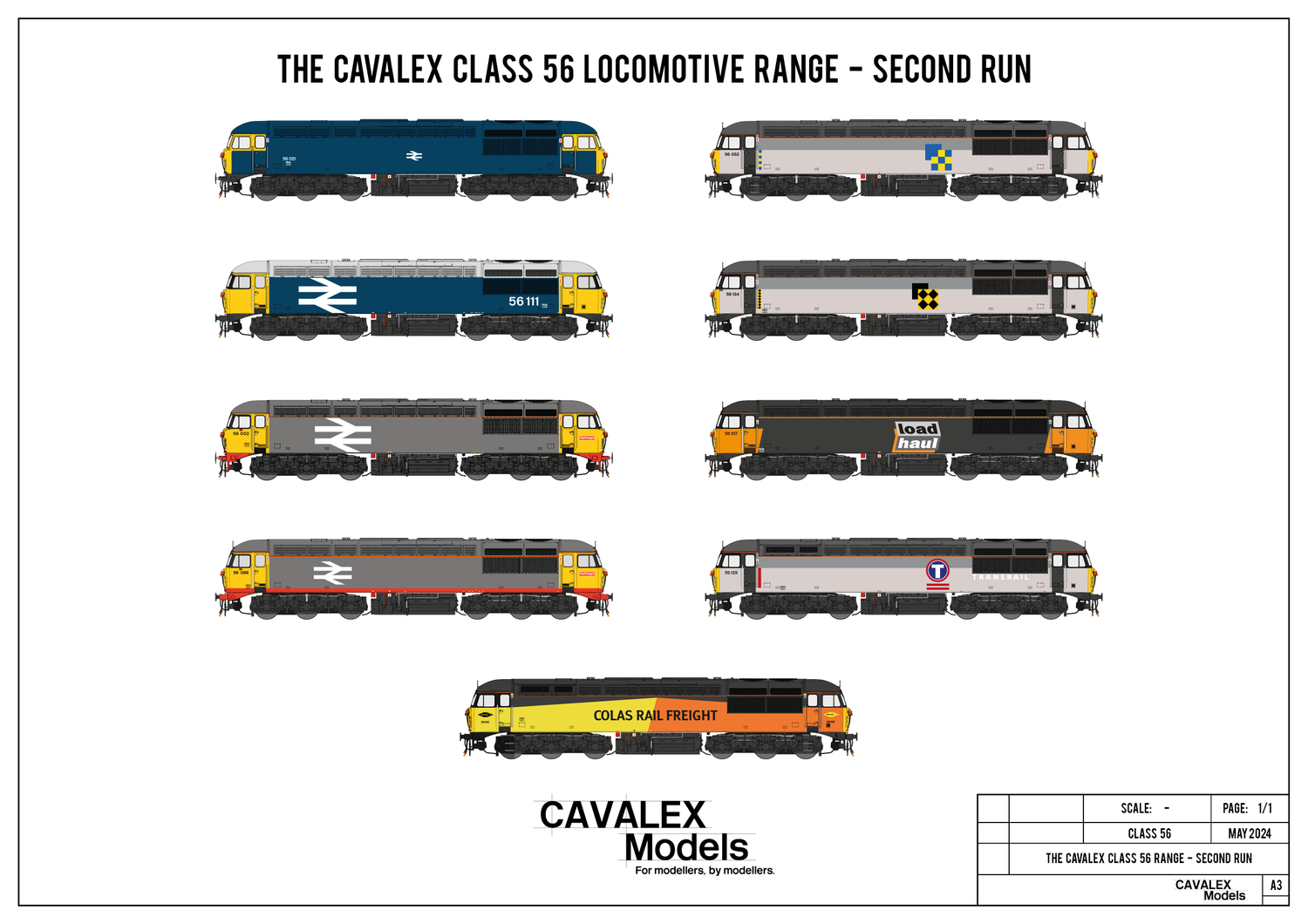 Cavalex Class 56 - Second Run — Cavalex Models