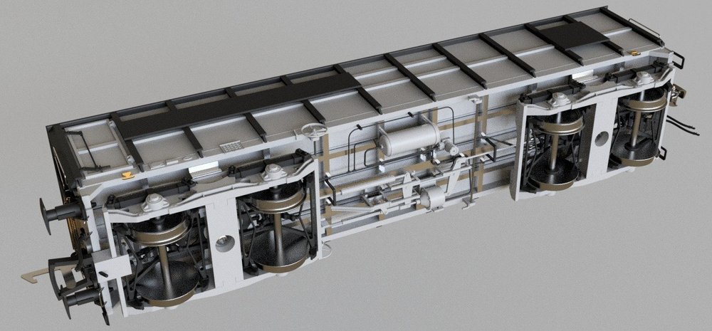 PHY/JYA BOGIE AGGREGATE OPEN BOX WAGON — Cavalex Models