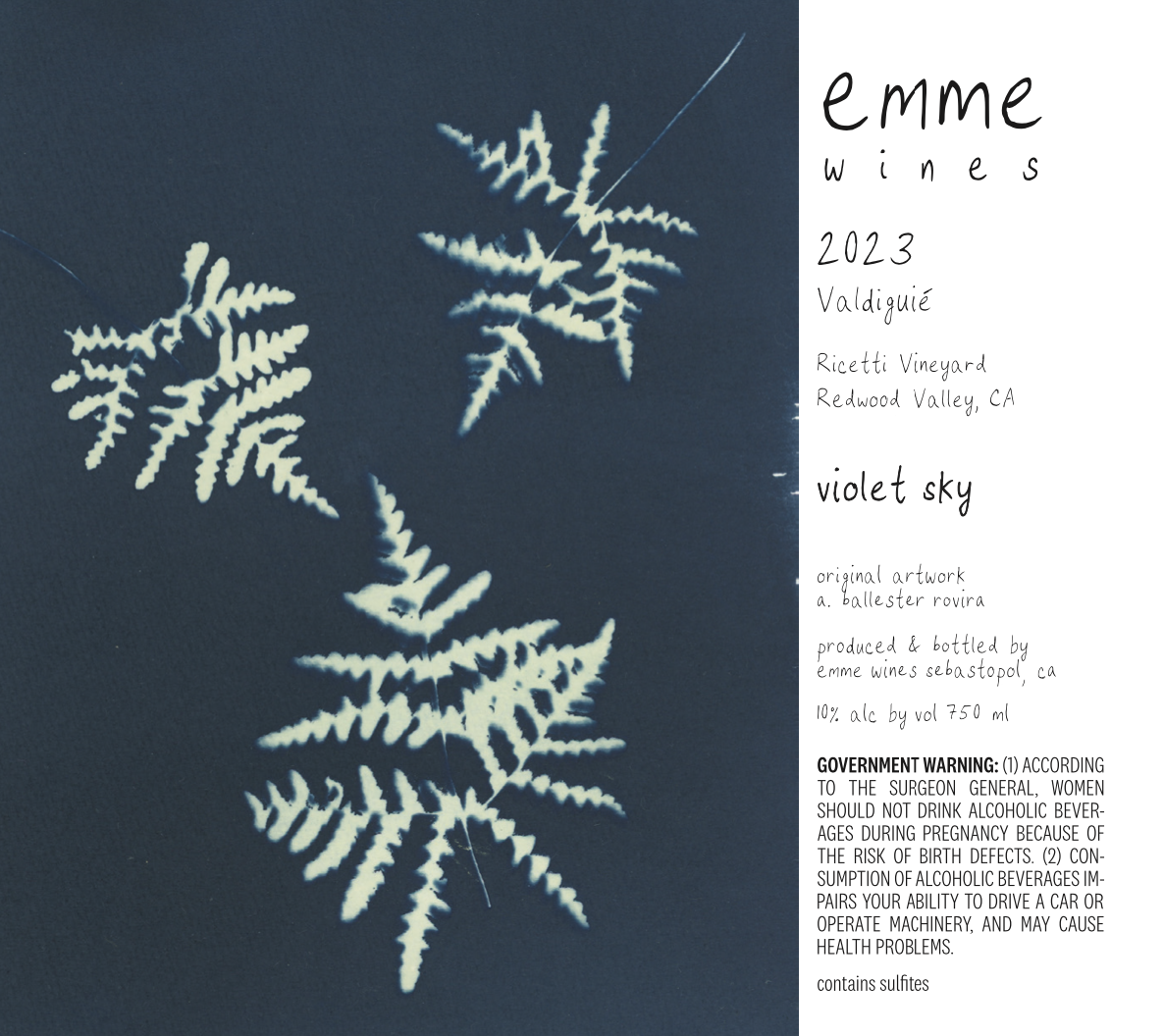 Wines — Emme Wines