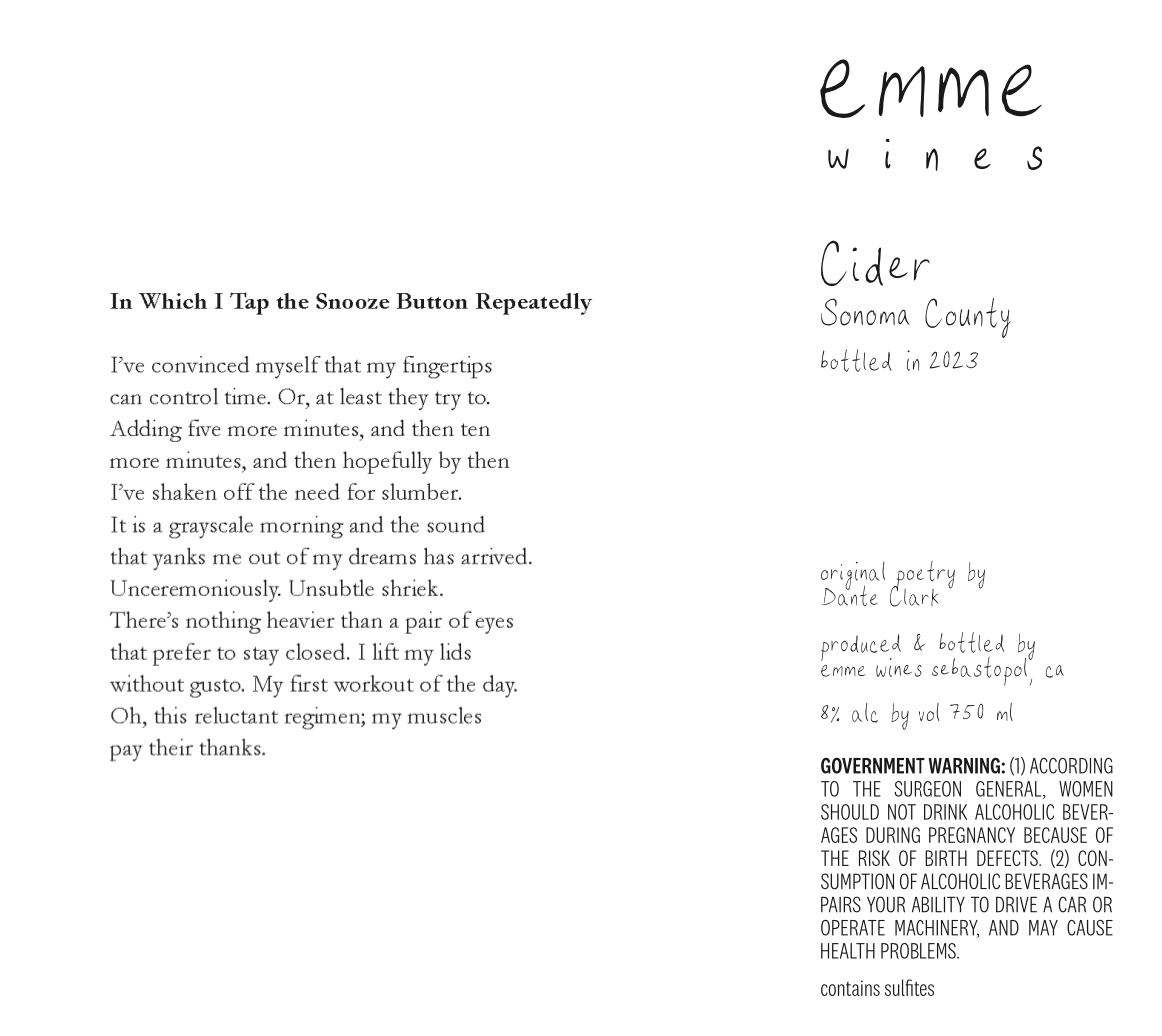Wines — Emme Wines