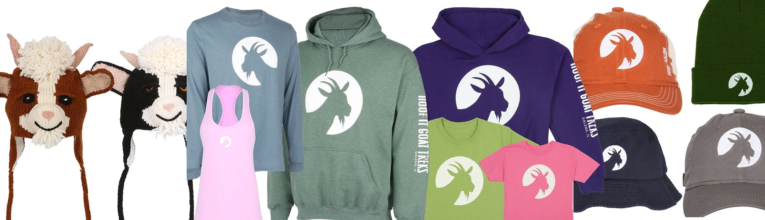 Goat Merch — HOOF IT GOAT TREKS - Hike with goats in Galena, IL