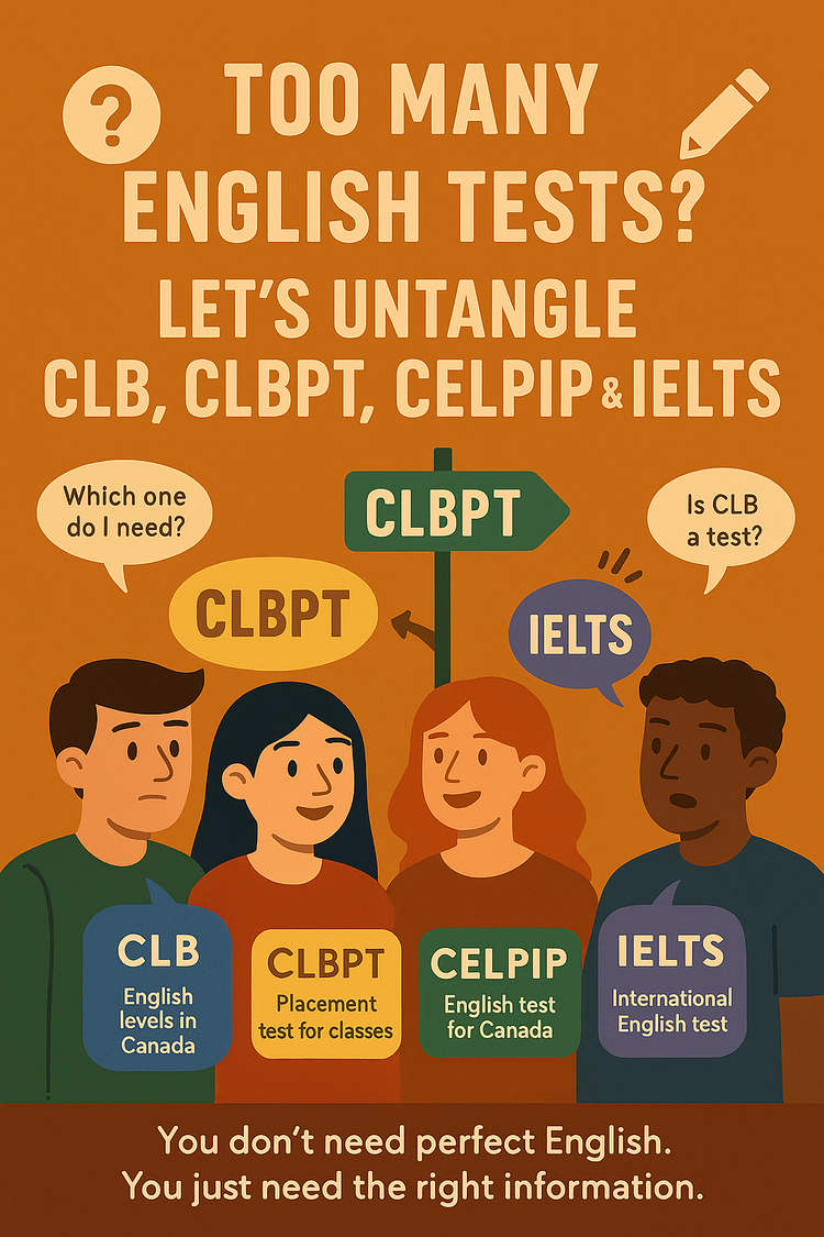 What Are CLB, CLBPT, CELPIP, and IELTS—and How Do You Practice for Them ...