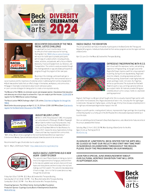 Virtual Exhibition Series — Beck Center for the Arts