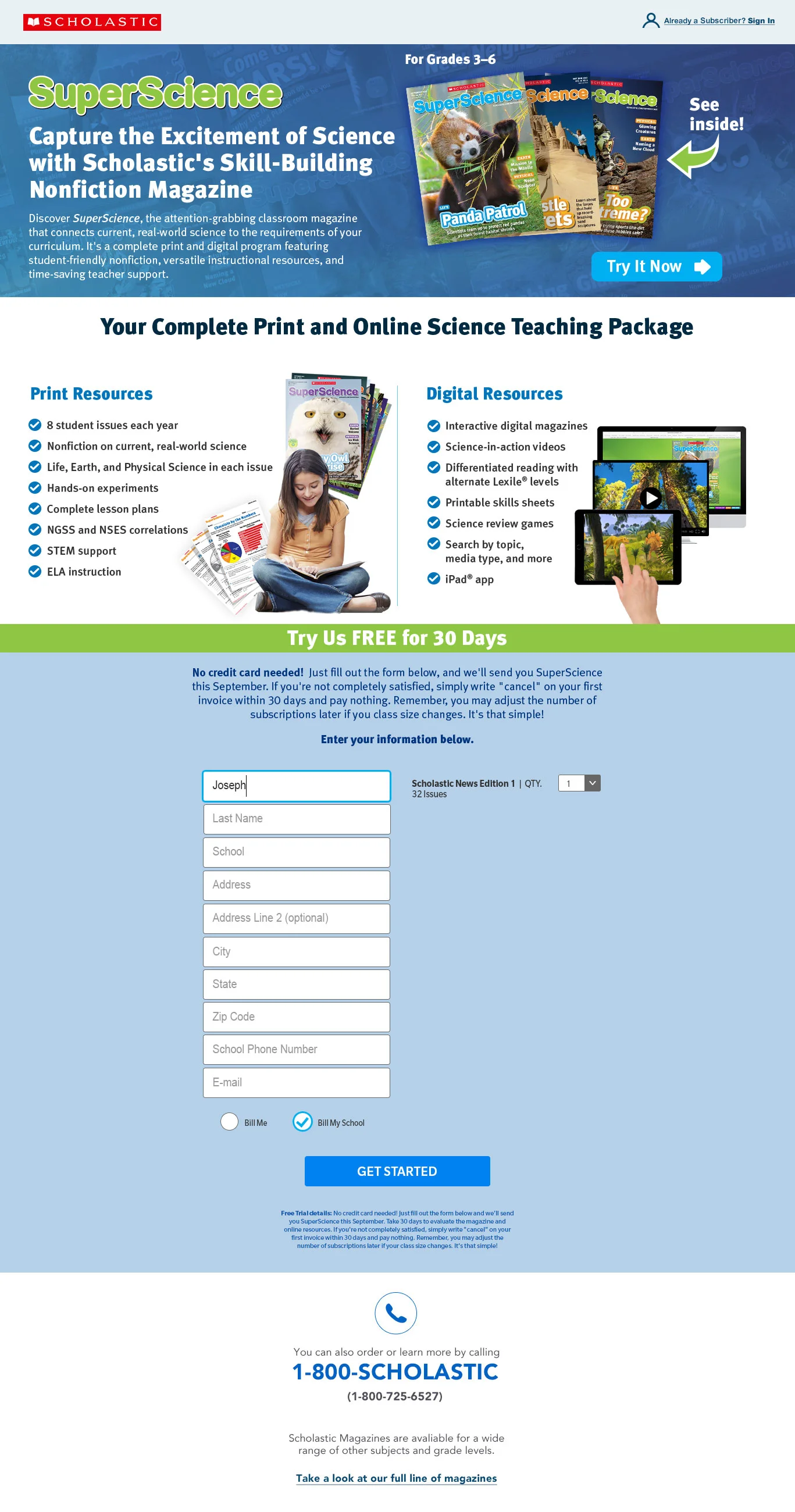 MARKETING MATERIAL — BRENDAN BRODERICK