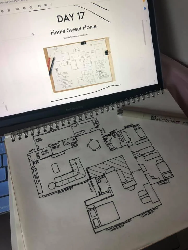 30 Day Drawing Challenge — Open Hands Creative