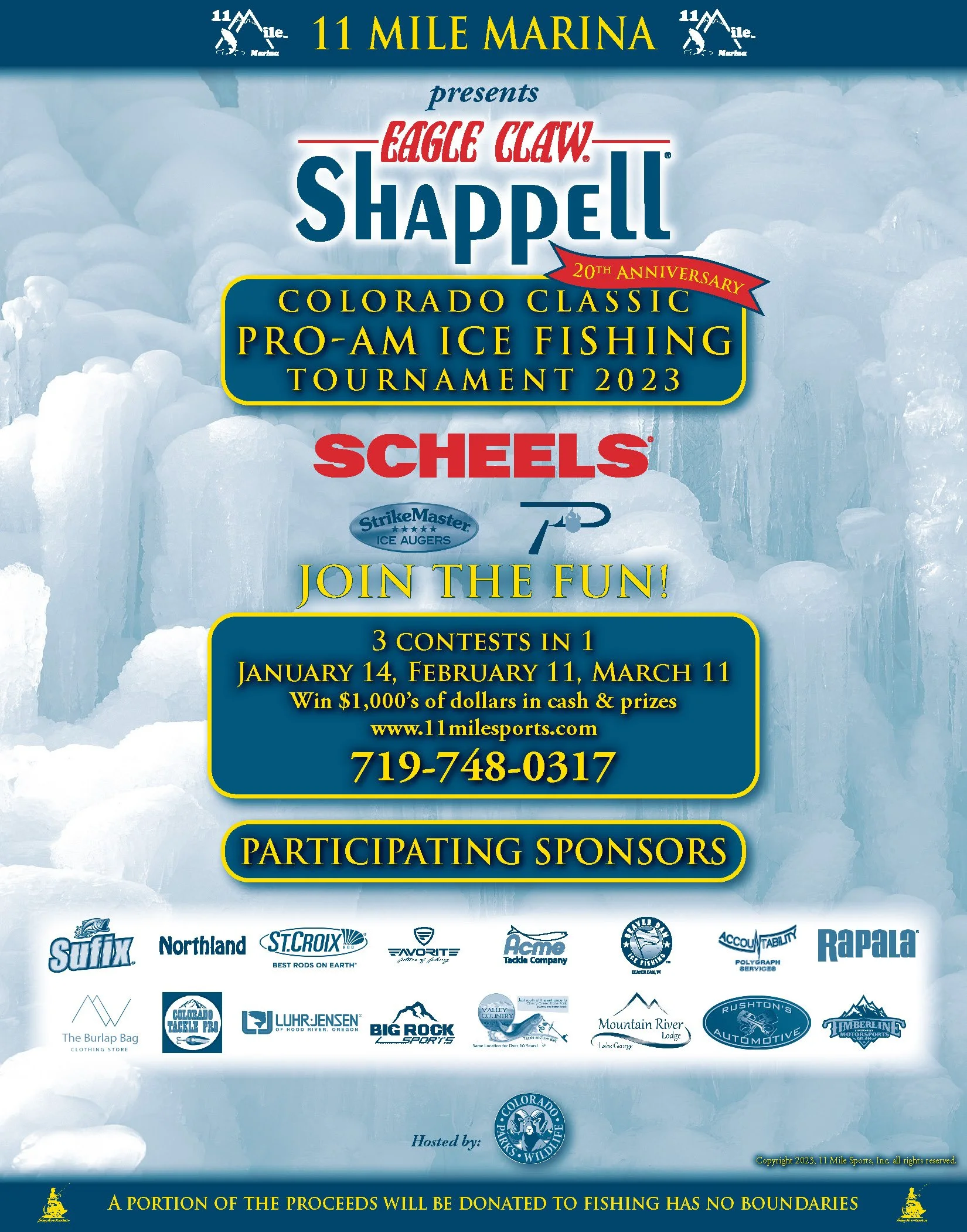11 MILE MARINA WEEKLY FISHING REPORT 01.26.23 — 11 Mile Marina