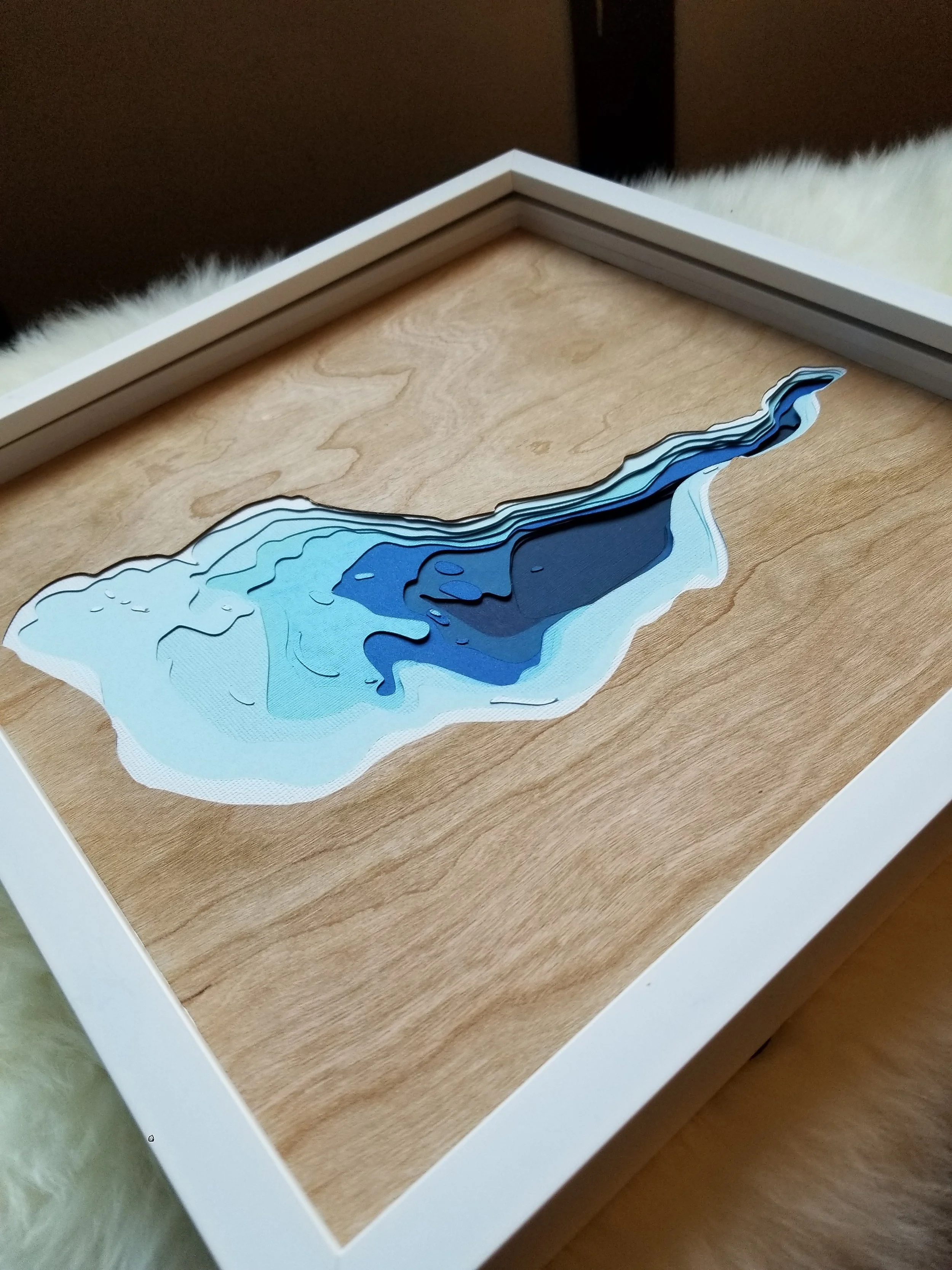 Lake Depth Maps And Other Nature And Science Inspired Art