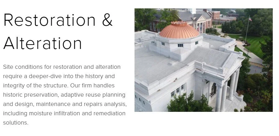 Restoration and Alterations — MG Architects