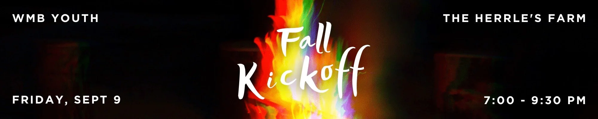 Youth Fall Kickoff — WMB Church