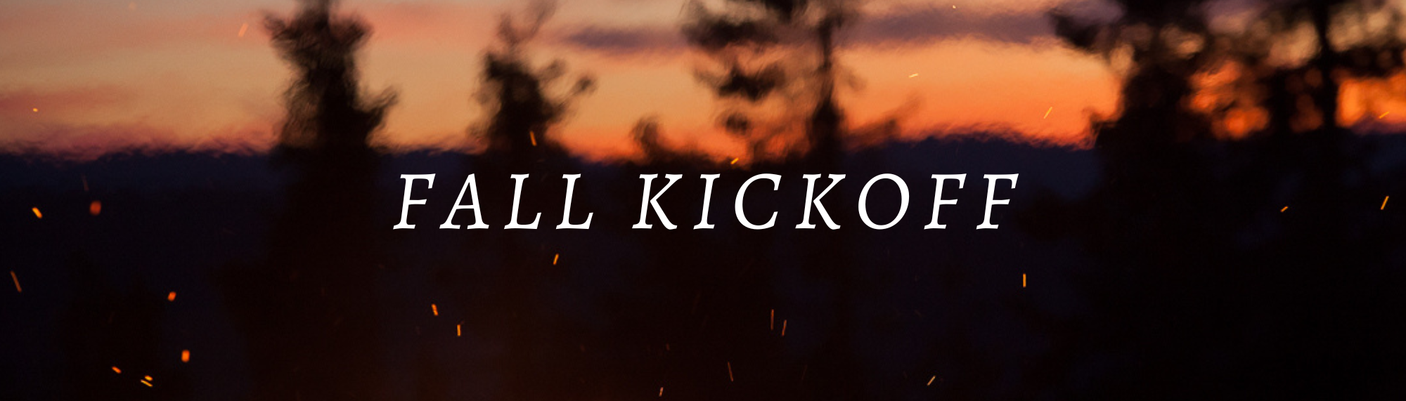 Young Adults Fall Kickoff — WMB Church