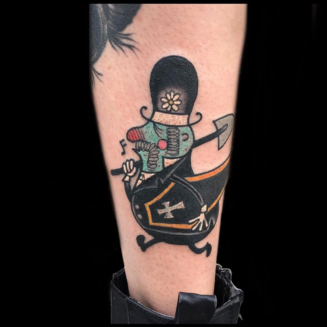 Traditional Pirate Flag Tattoo