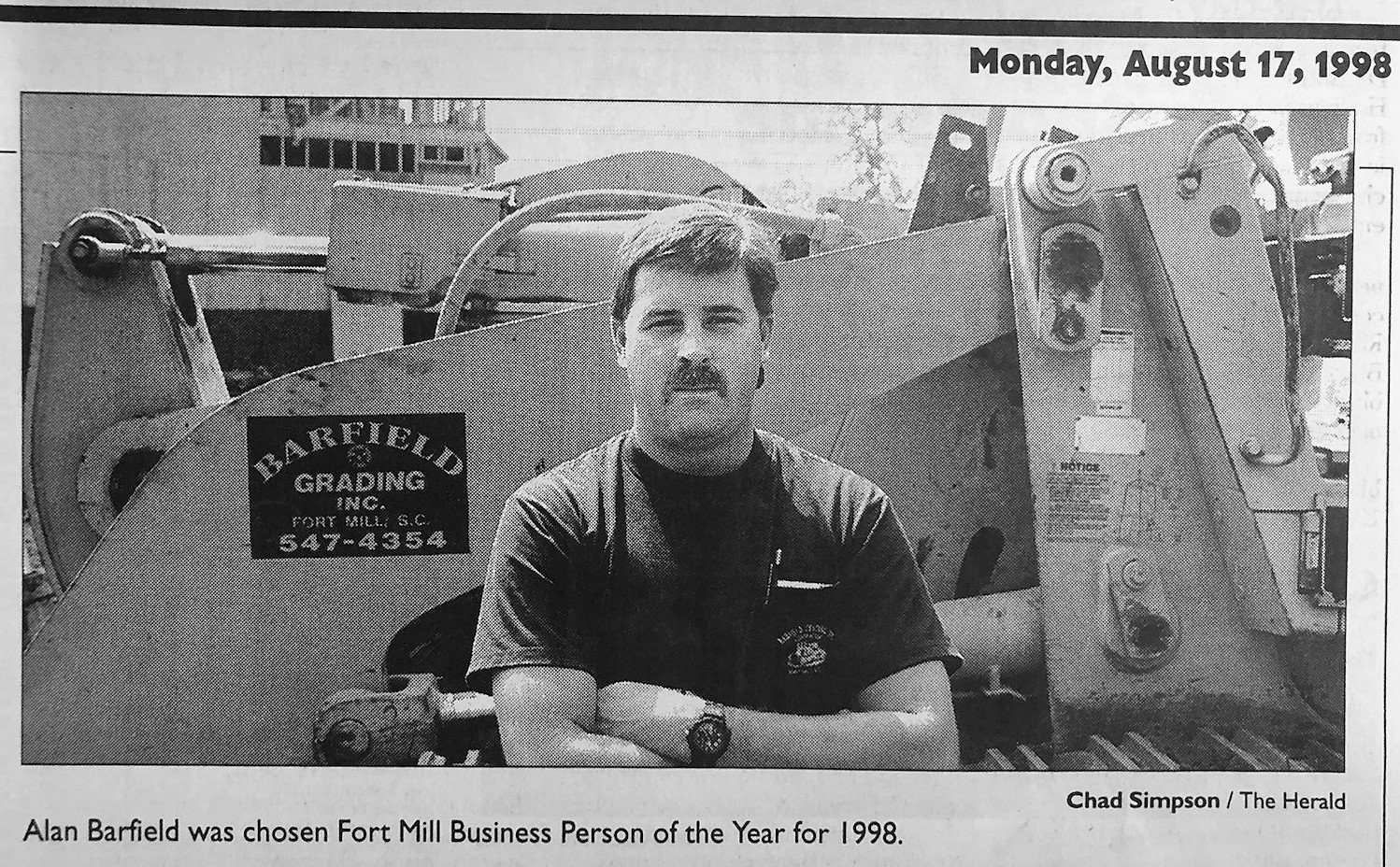 About — Barfield Grading Company